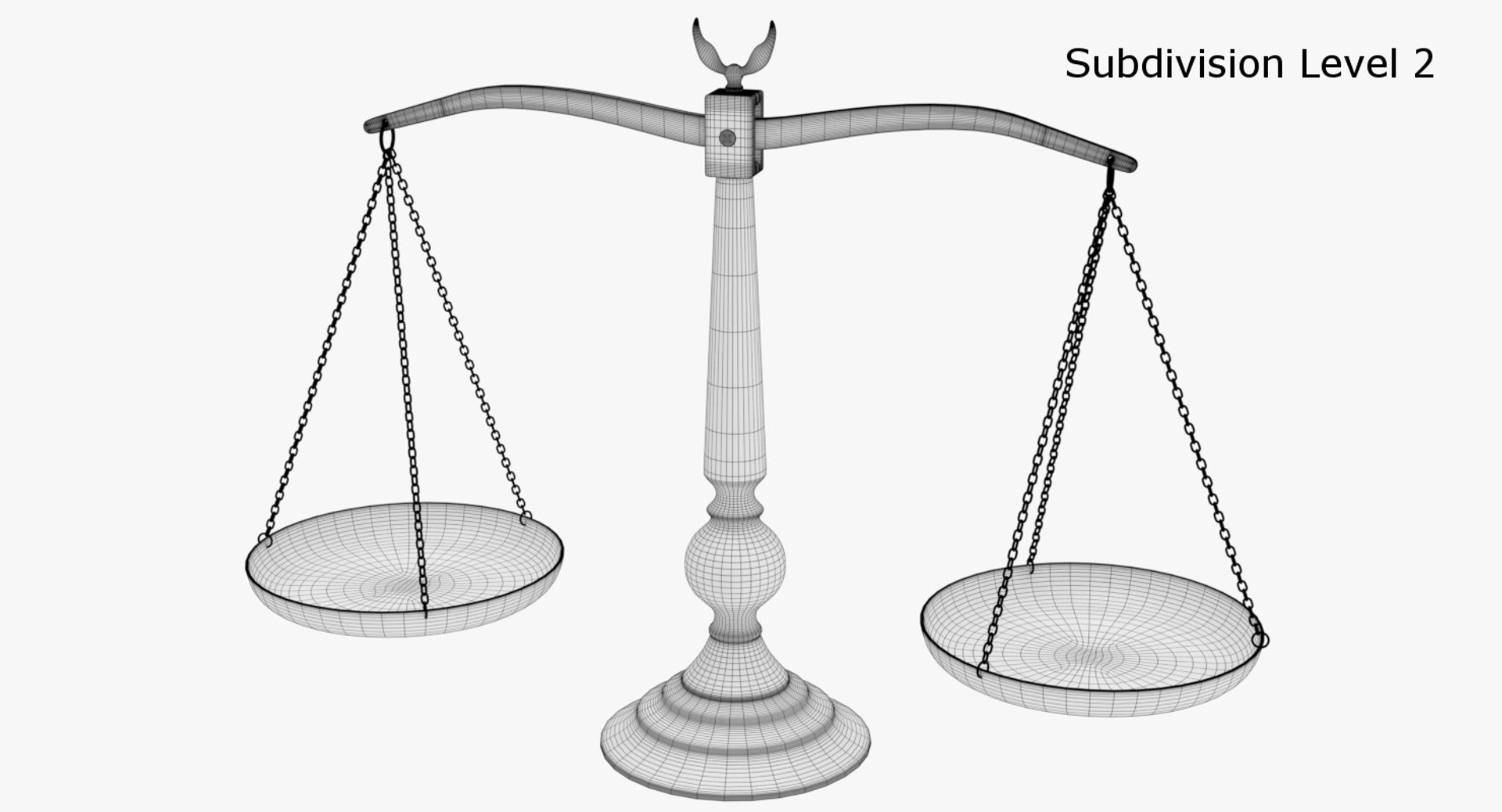 3d Balance Scale