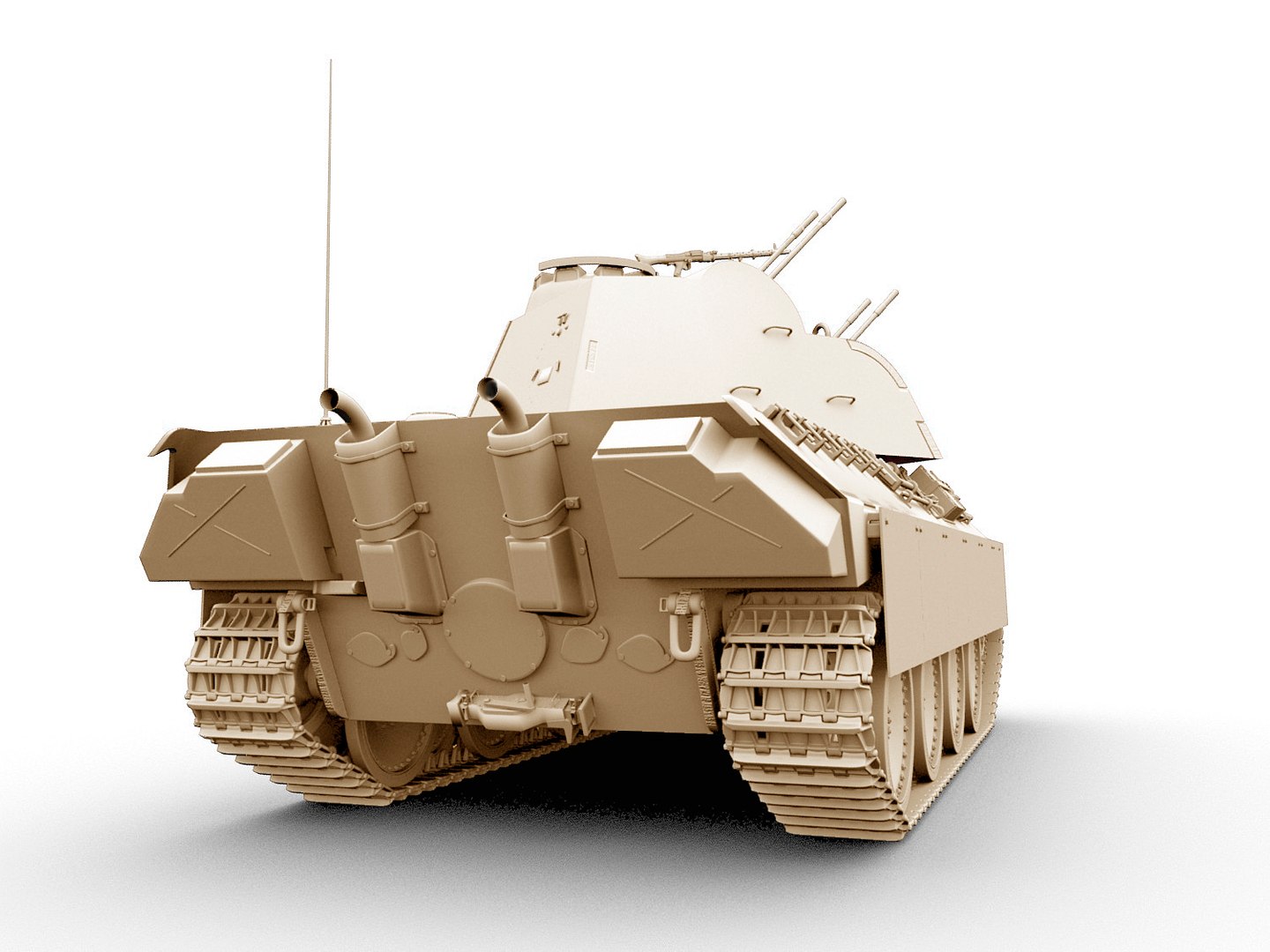 Flak Panther Vierling Model - TurboSquid 1653422