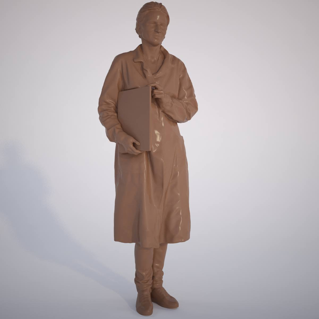 3d woman female human model