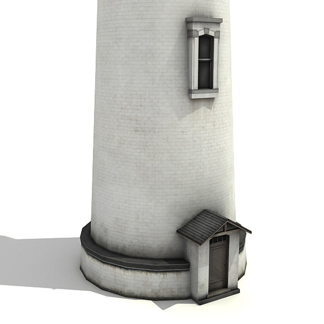 Low-poly Light Tower 3d Model