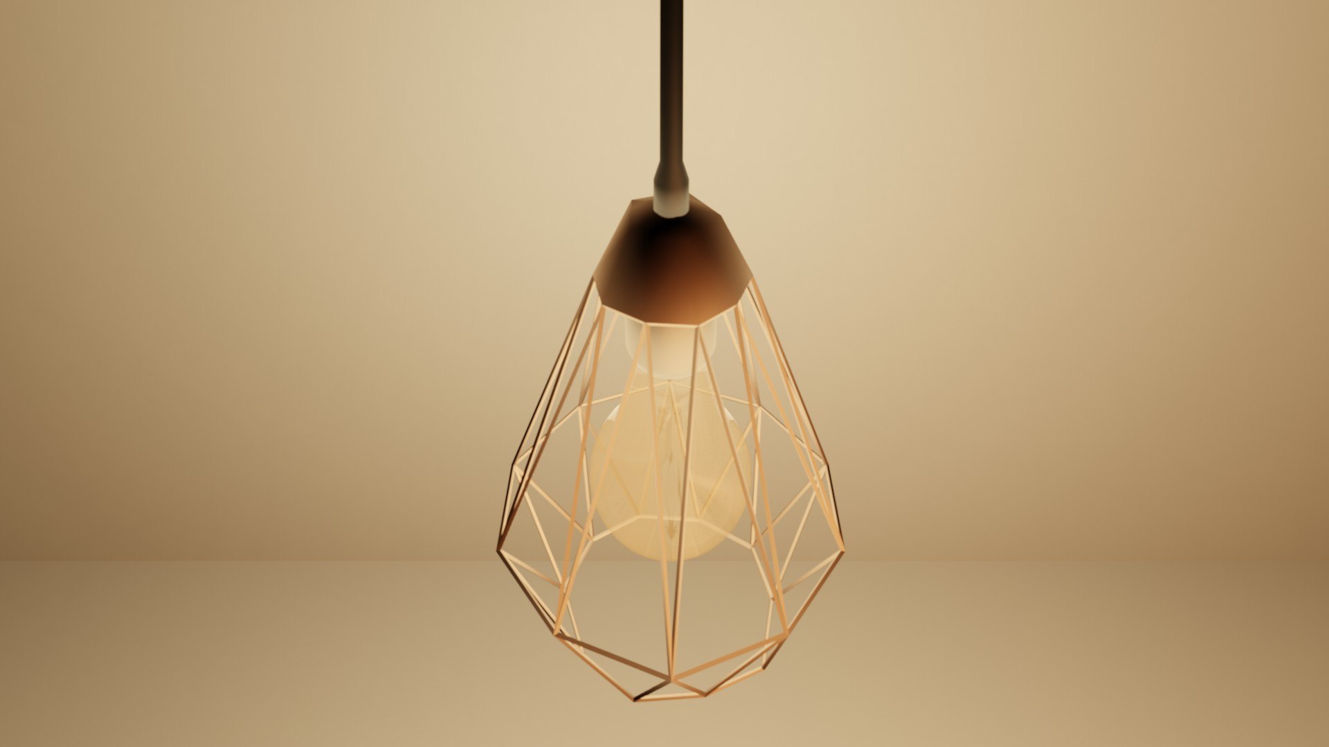 Hanging Ceiling Light 3D - TurboSquid 1951995