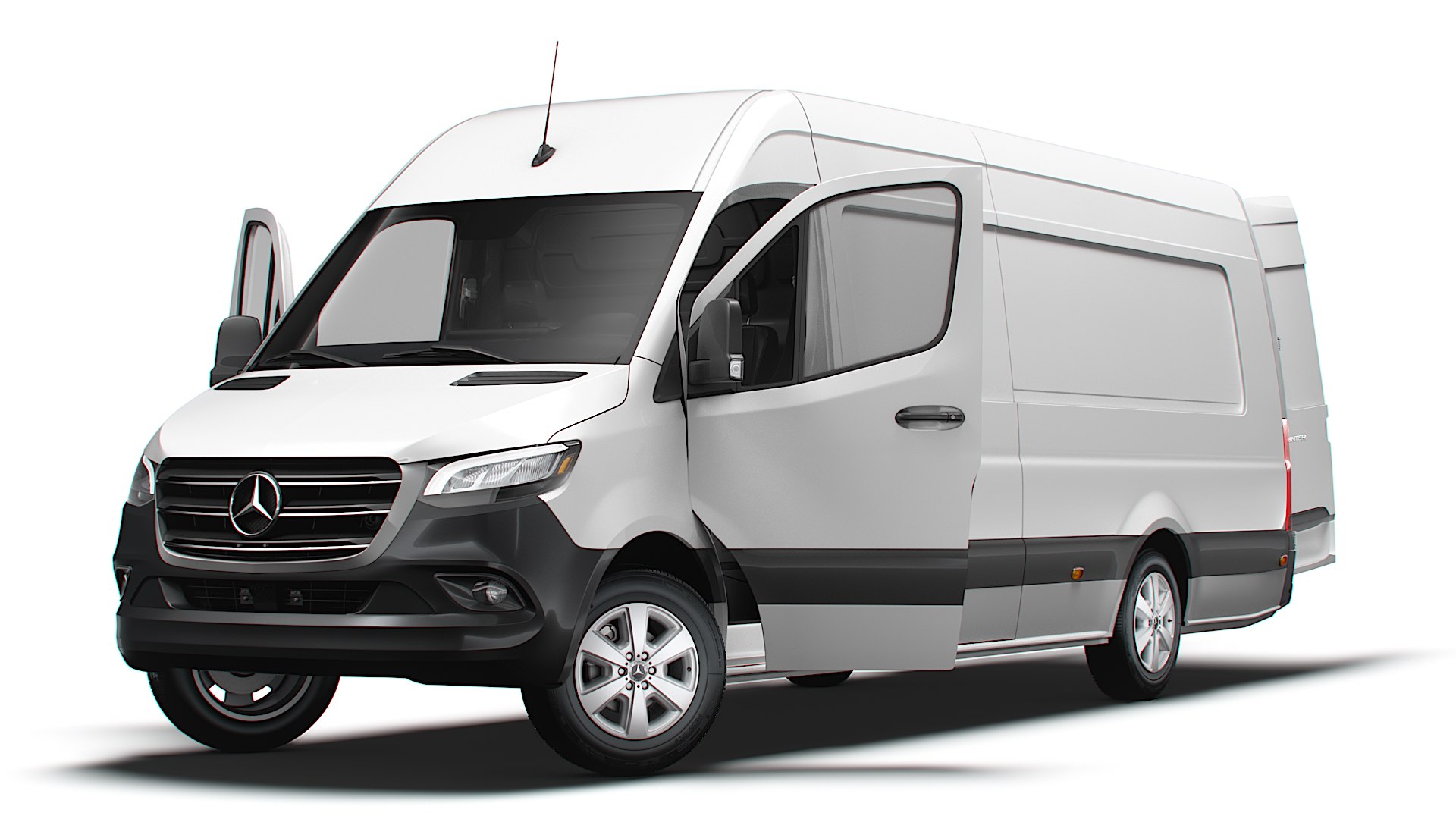 3D Model Mercedes Benz Sprinter L4H2 RWD HQ Interior 2025 - TurboSquid ...