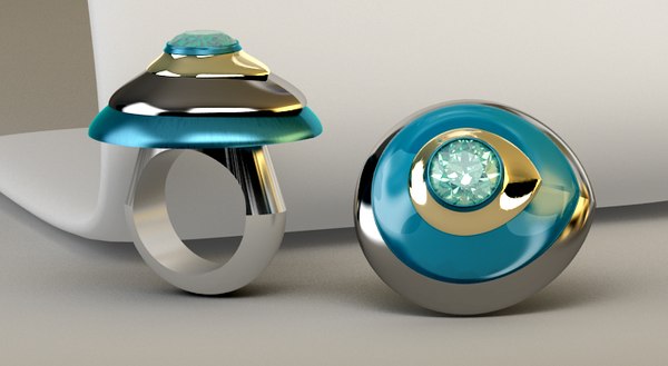 3d jewellery jewel model