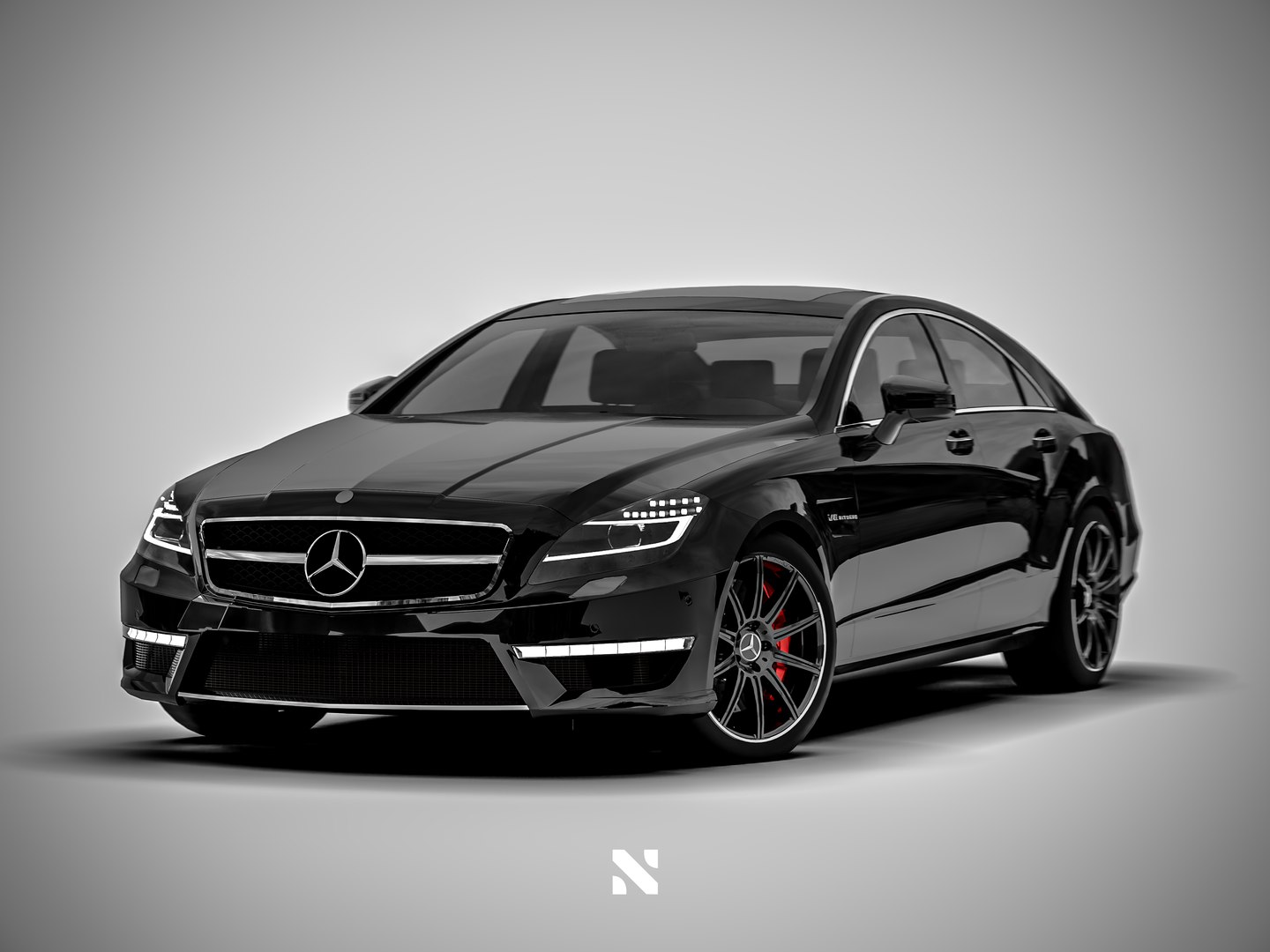 Mercedes CLS AMG 63 S - Rigged 3D Model - TurboSquid 2352811