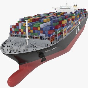 container ship dwg