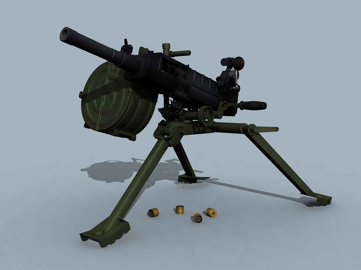 3d Ags-30 Russian Automatic Model
