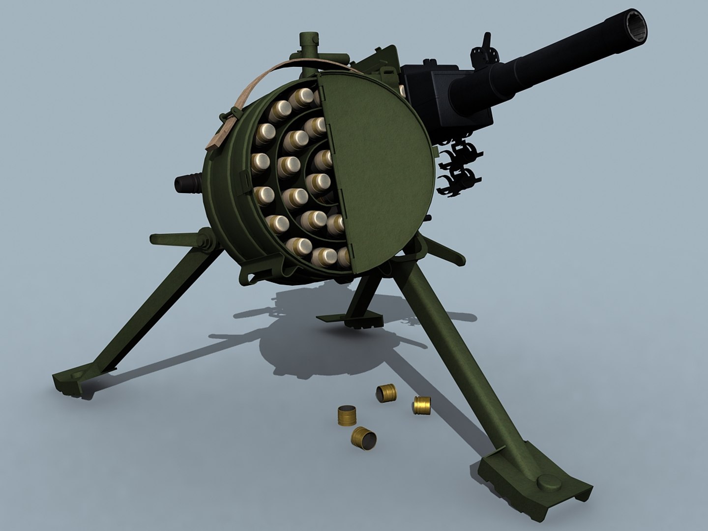 3d Ags-30 Russian Automatic Model