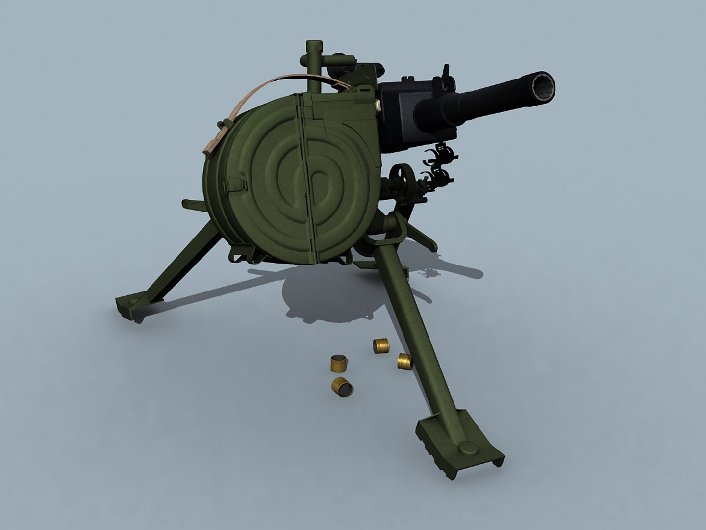 3d Ags-30 Russian Automatic Model