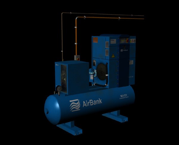 3d industrial compressor