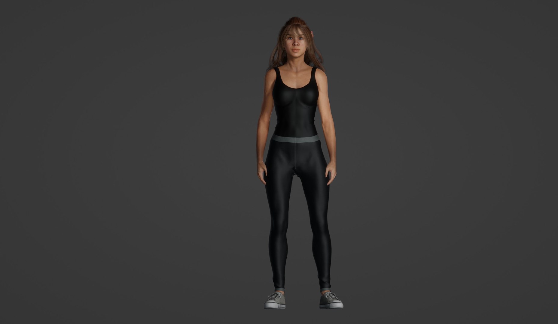 Athletic Grace 3D Model - TurboSquid 2183408