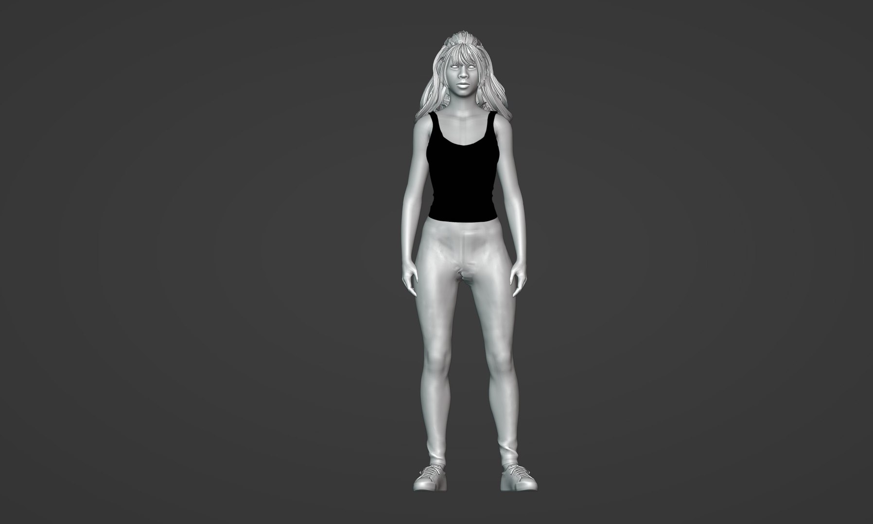 Athletic Grace 3D Model - TurboSquid 2183408