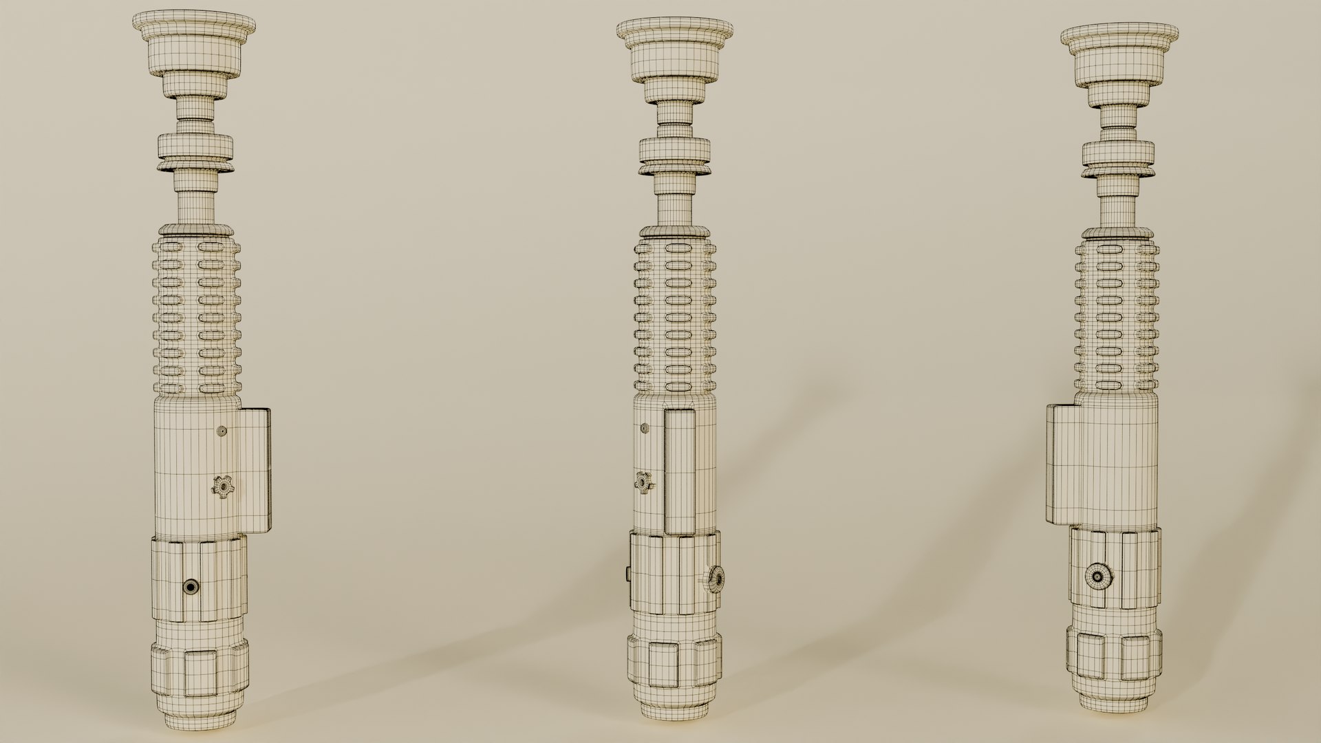 Free 3D Star Wars Lightsaber 3D Model - TurboSquid 2161216