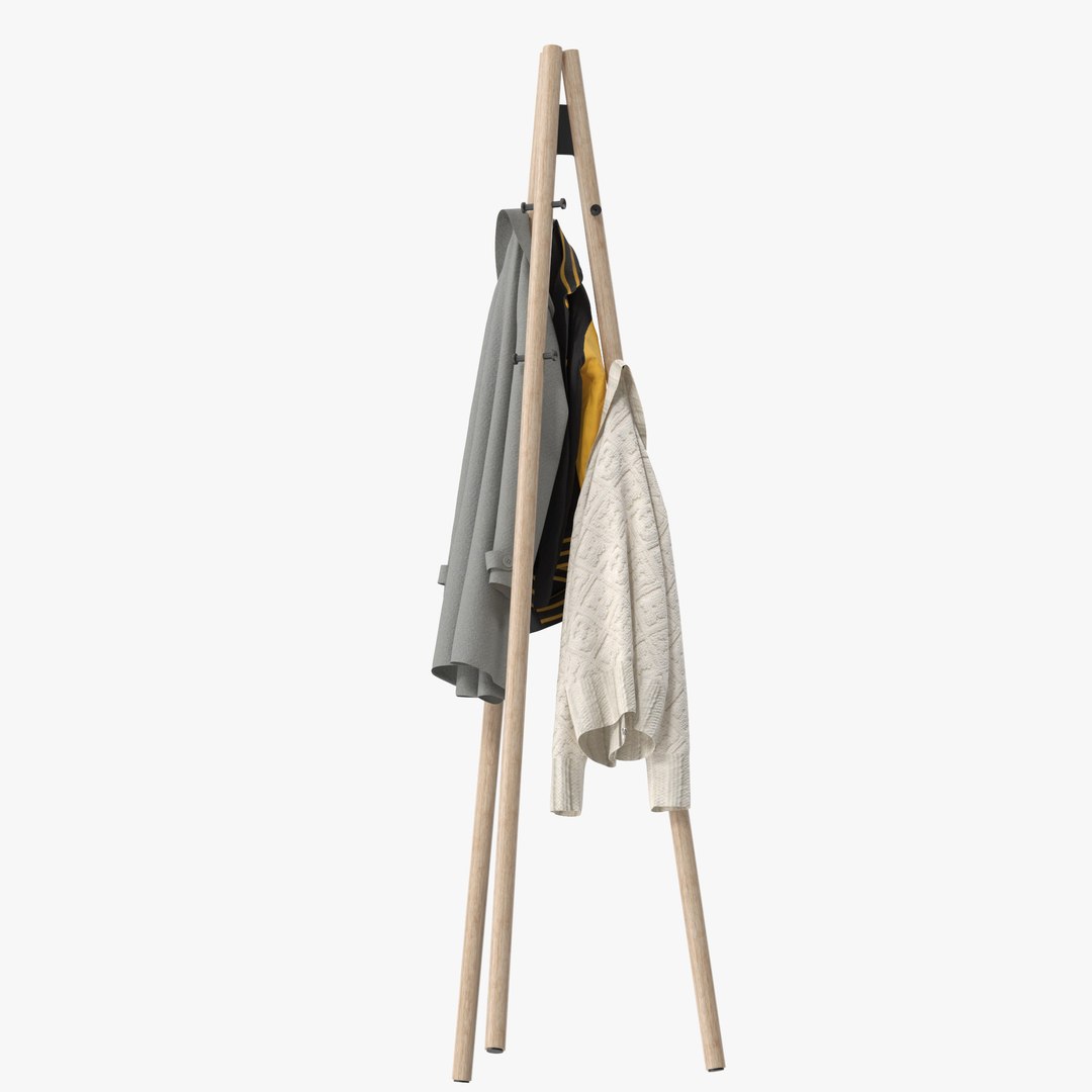 3D Kiila Artek Coat Rack - TurboSquid 2321171