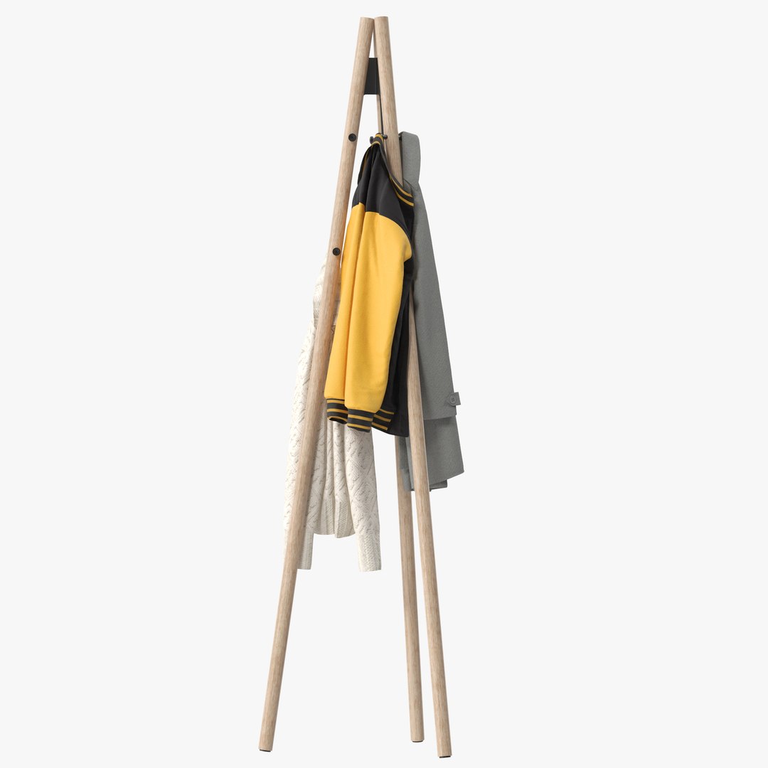 3D Kiila Artek Coat Rack - TurboSquid 2321171