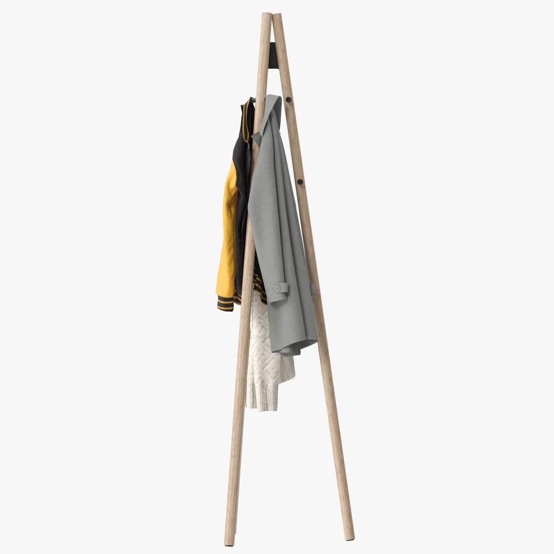 3D Kiila Artek Coat Rack - TurboSquid 2321171