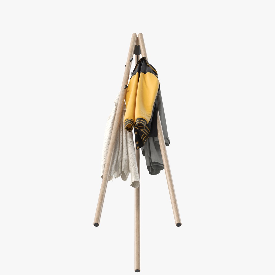 3D Kiila Artek Coat Rack - TurboSquid 2321171