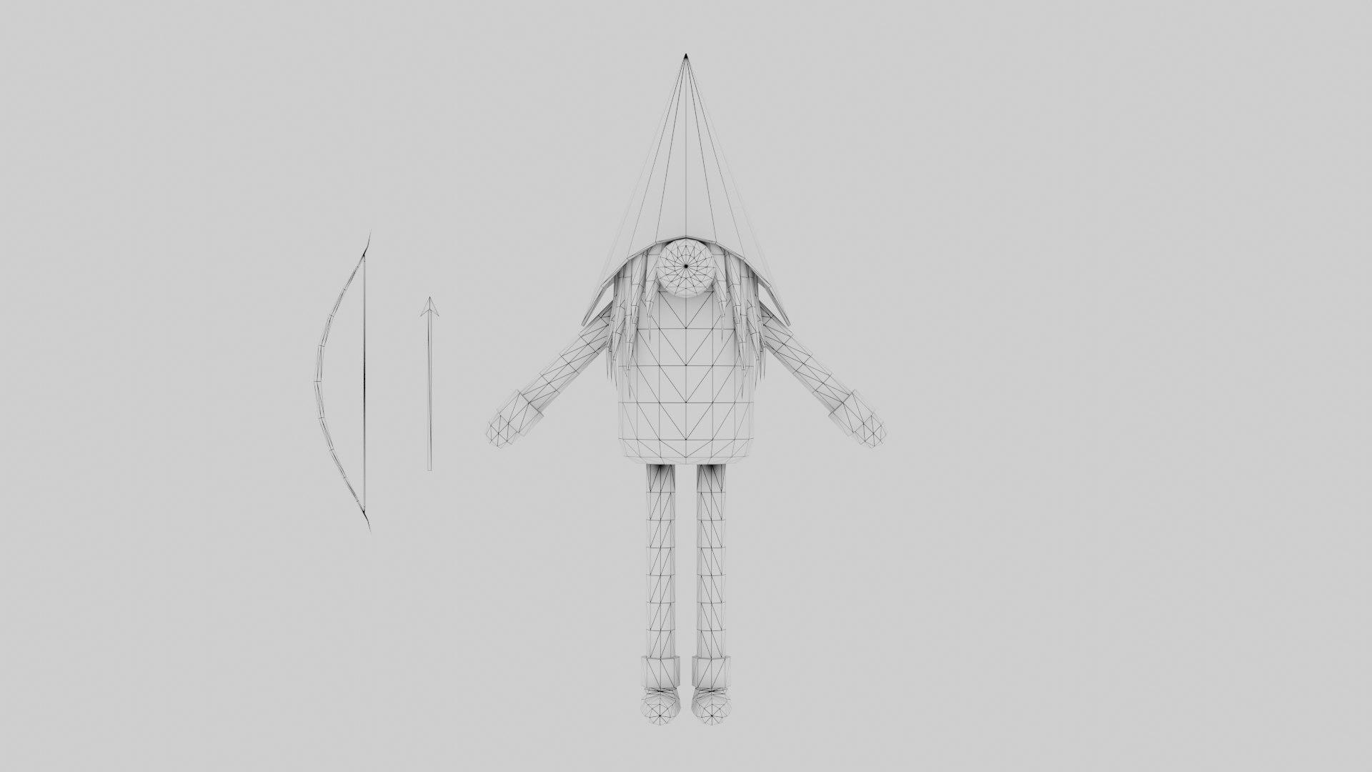 3D Low-Poly Christmas Gnome Blender File Model - TurboSquid 2354651