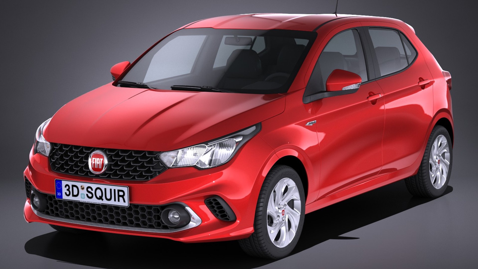 Fiat Argo 2018 3D Model - TurboSquid 1190071