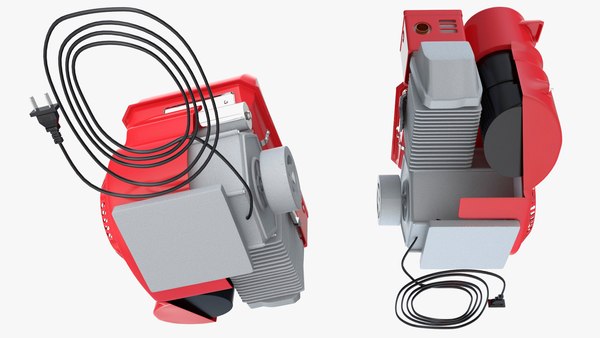 modelo 3d Motor Diesel Motor Rojo - TurboSquid 2152622