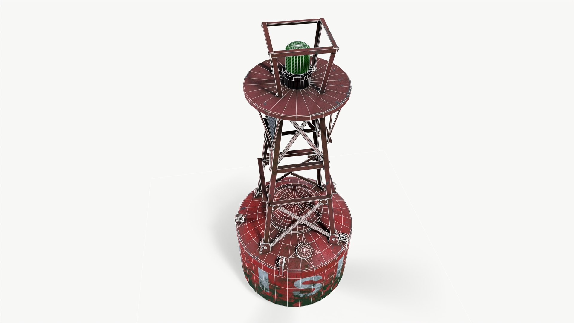 3D River Buoy Model - TurboSquid 2349359