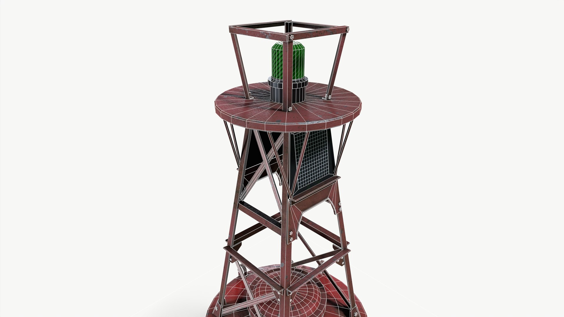 3D River Buoy Model - TurboSquid 2349359