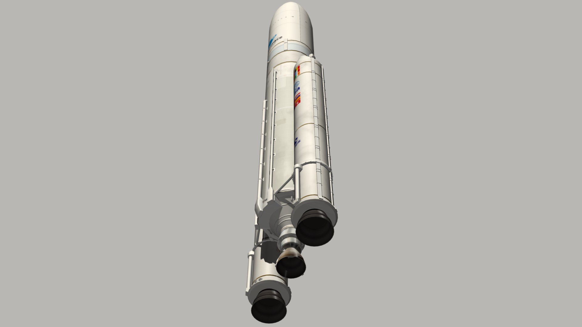 3D ariane 5 eca model - TurboSquid 1291328