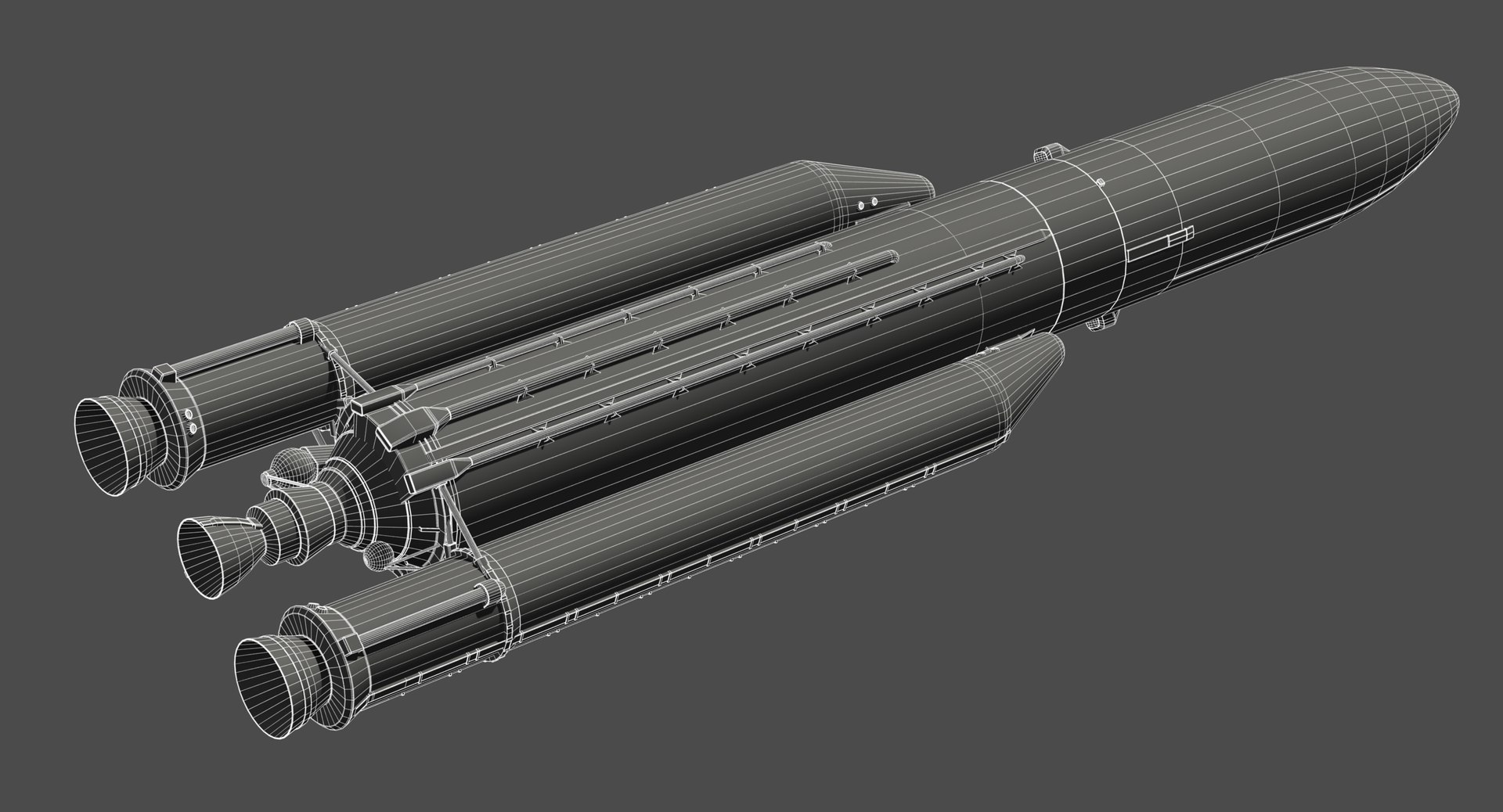 3D ariane 5 eca model - TurboSquid 1291328