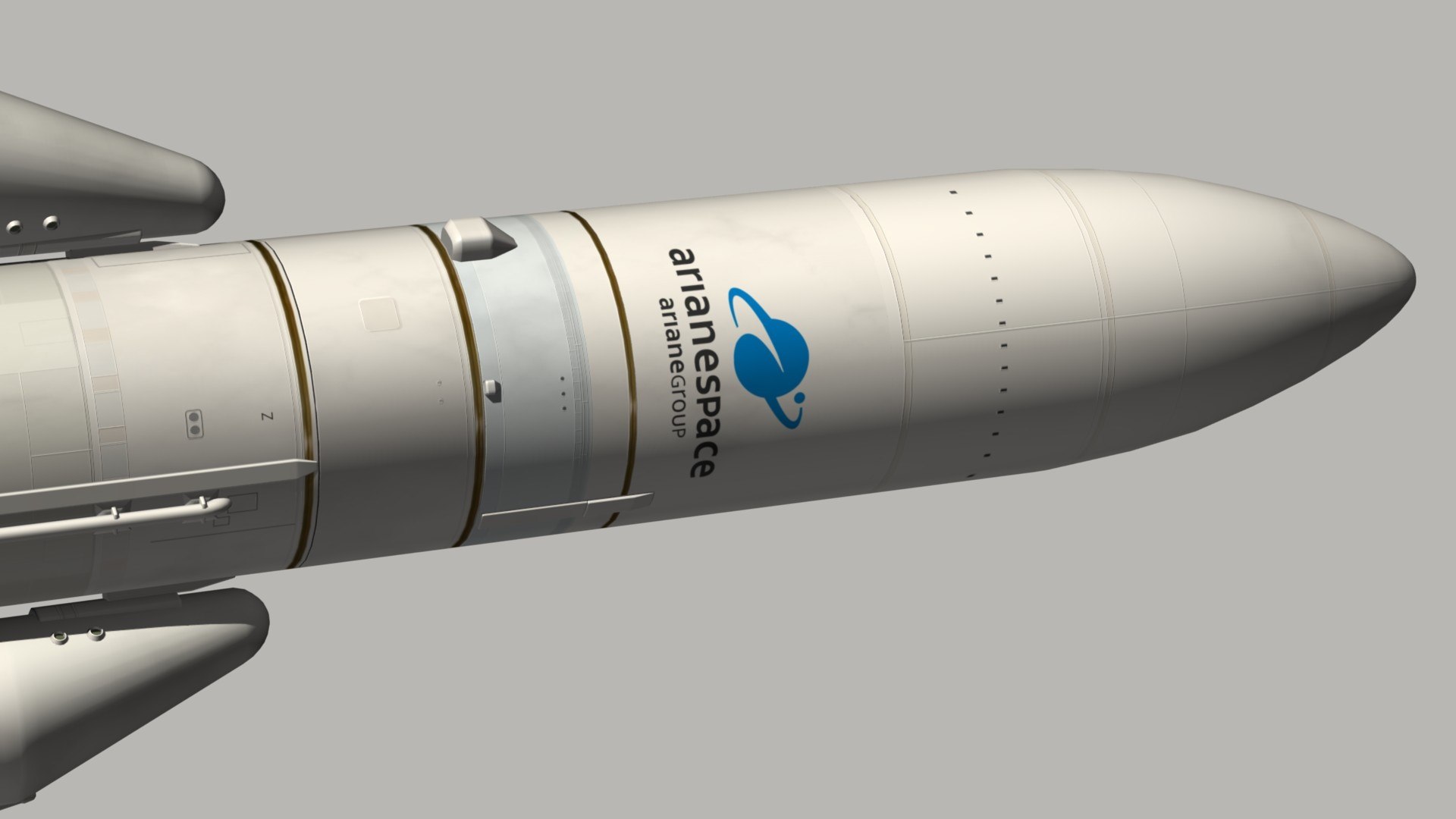 3D ariane 5 eca model - TurboSquid 1291328