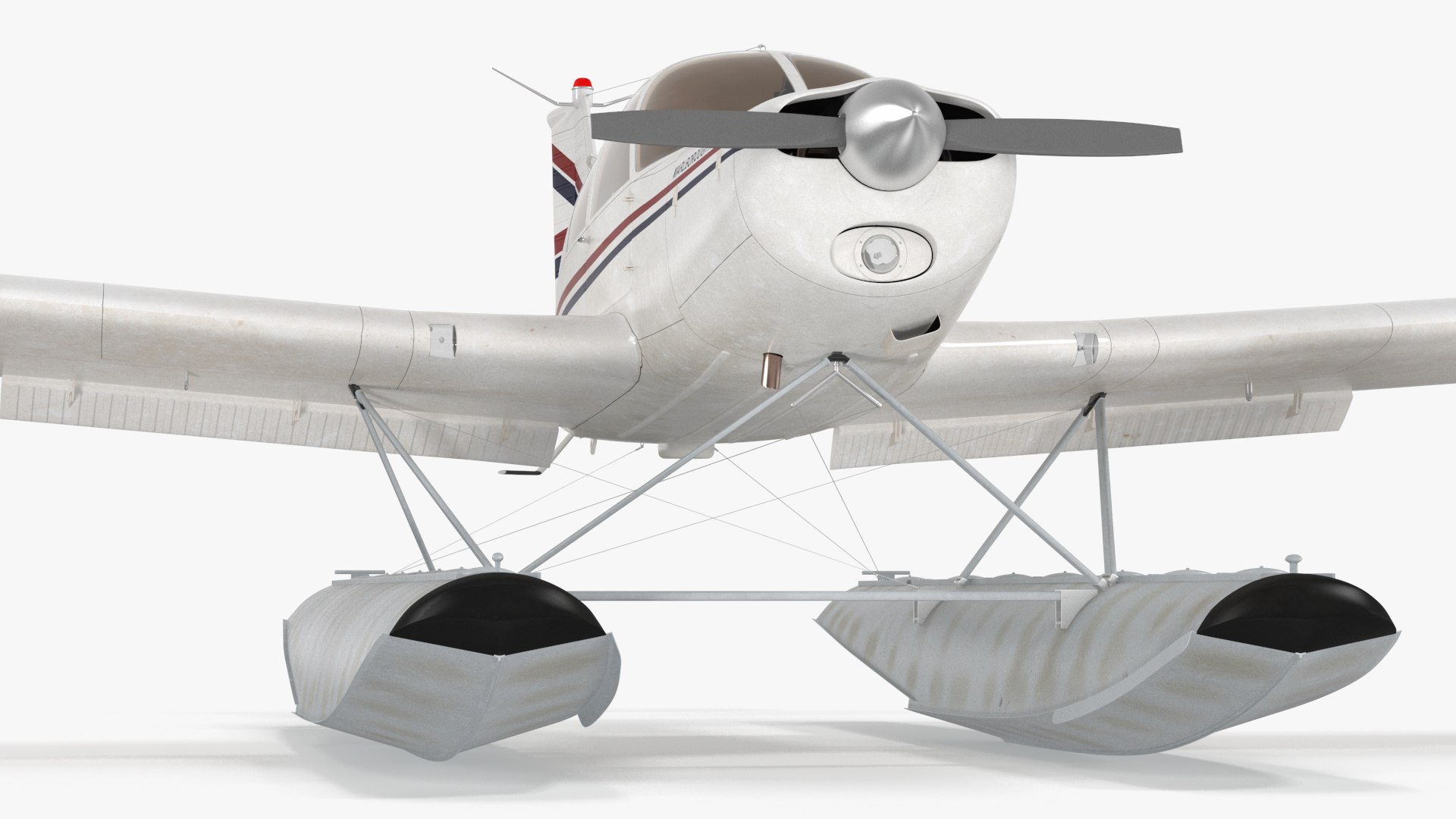 3D Private Seaplane Piper PA-28 Cherokee Rigged - TurboSquid 2249979