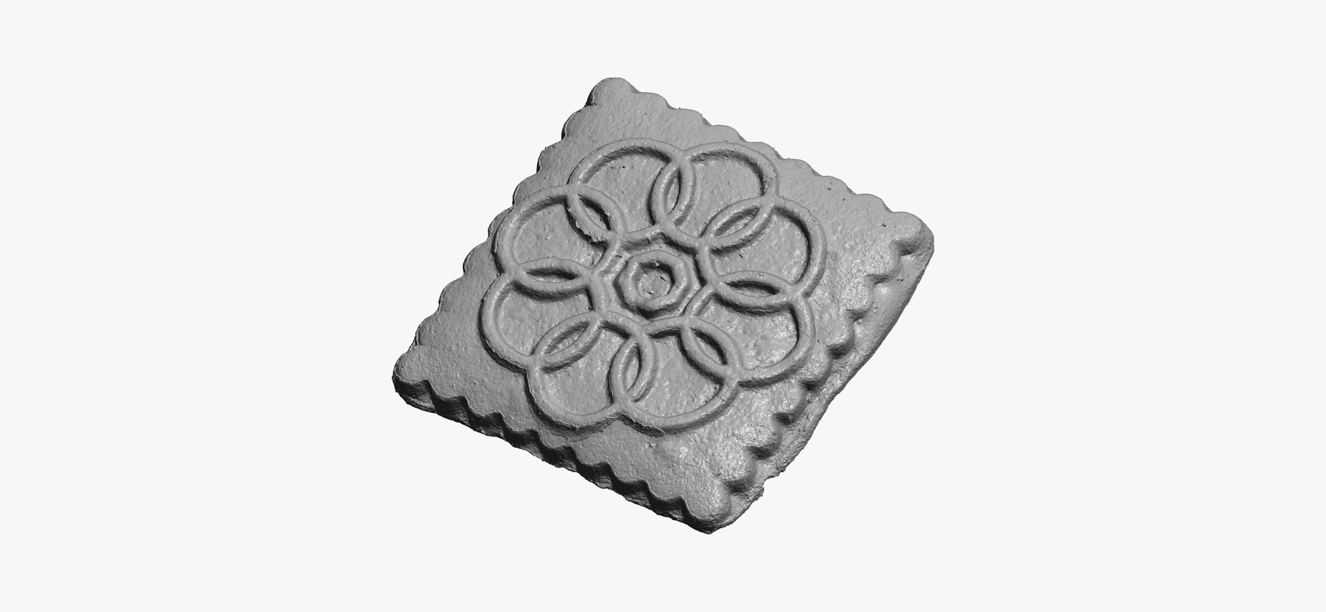 Biscuit chocolate scan 3D model - TurboSquid 1683155
