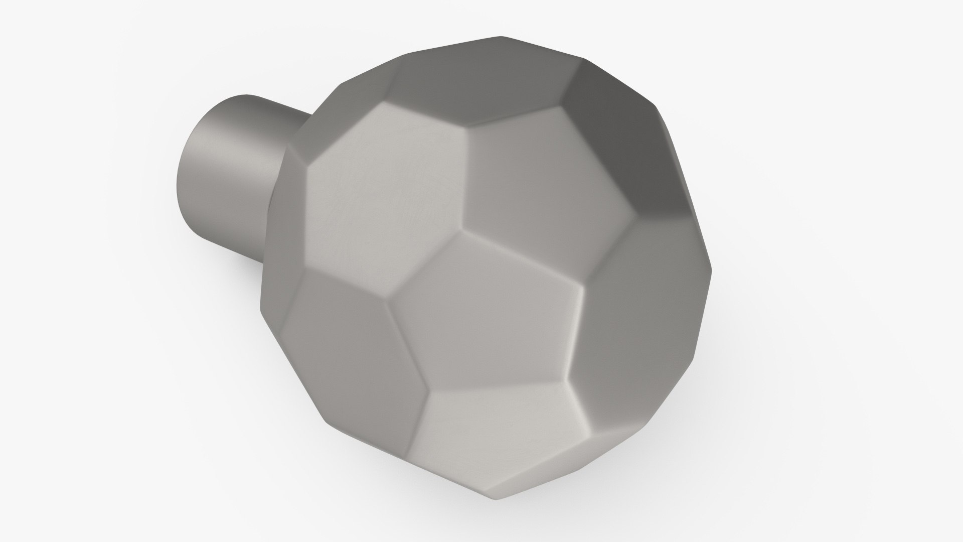 Kitchen Cabinet Handle Knob Spherical Silver Model - TurboSquid 2220693