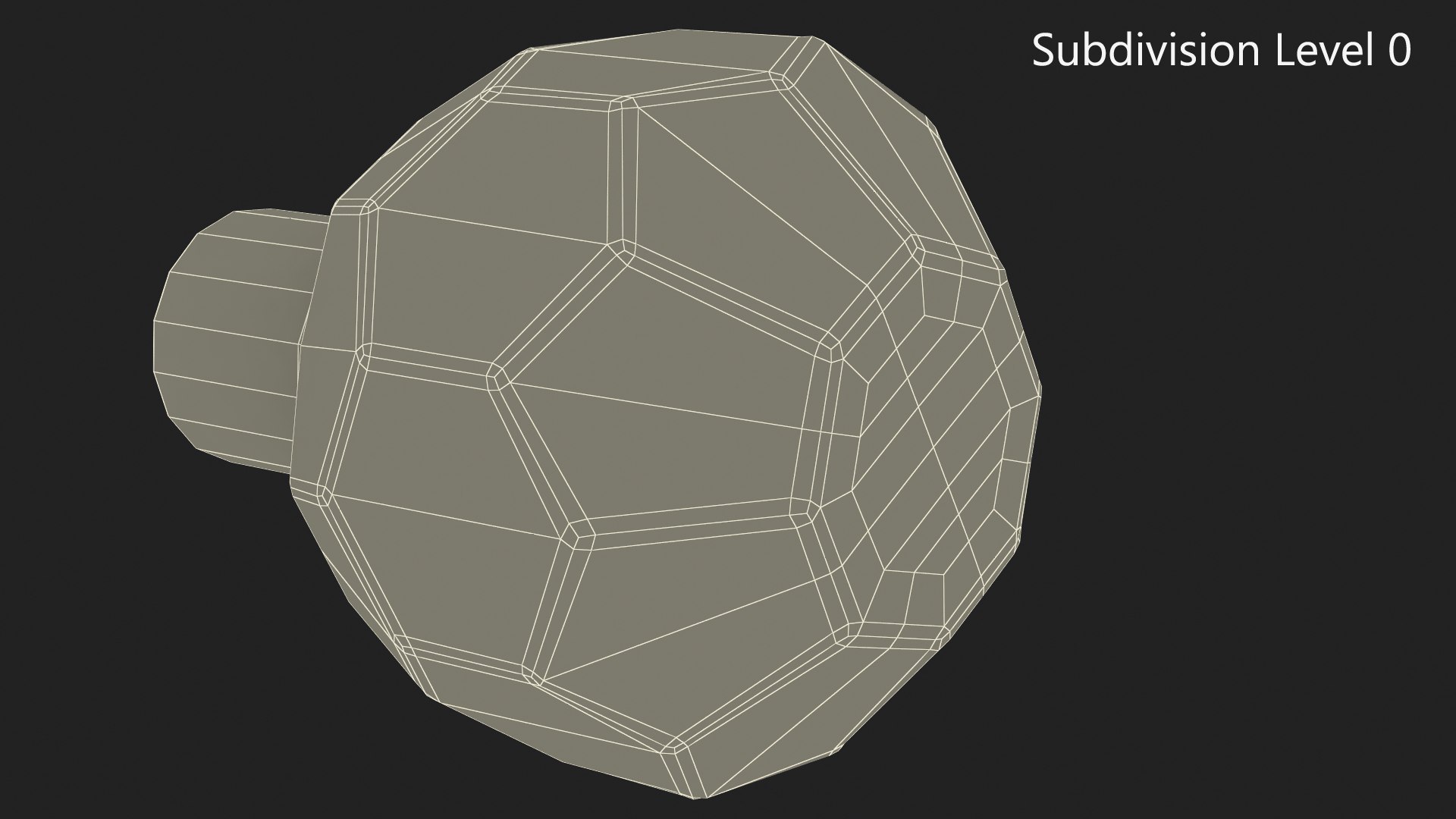 Kitchen Cabinet Handle Knob Spherical Silver Model - TurboSquid 2220693