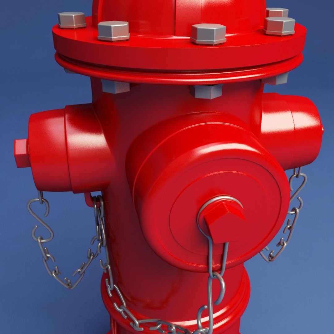 3d Hydrant Modelled