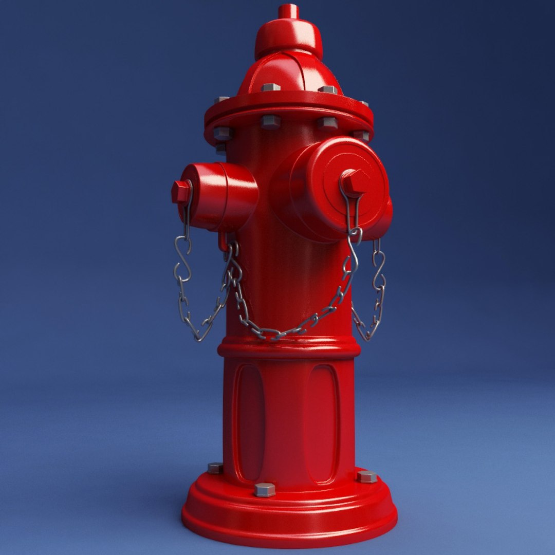 3d Hydrant Modelled