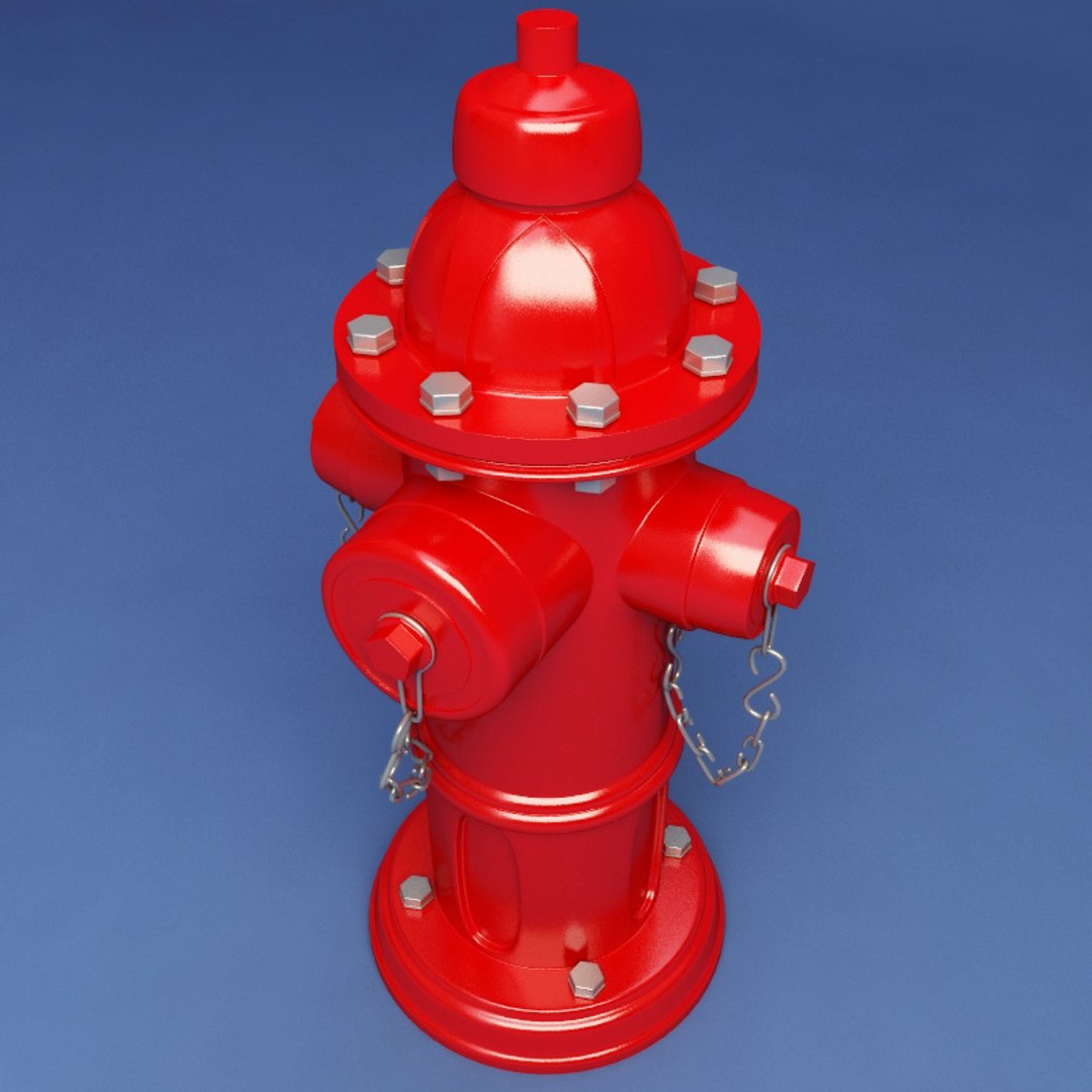 3d Hydrant Modelled