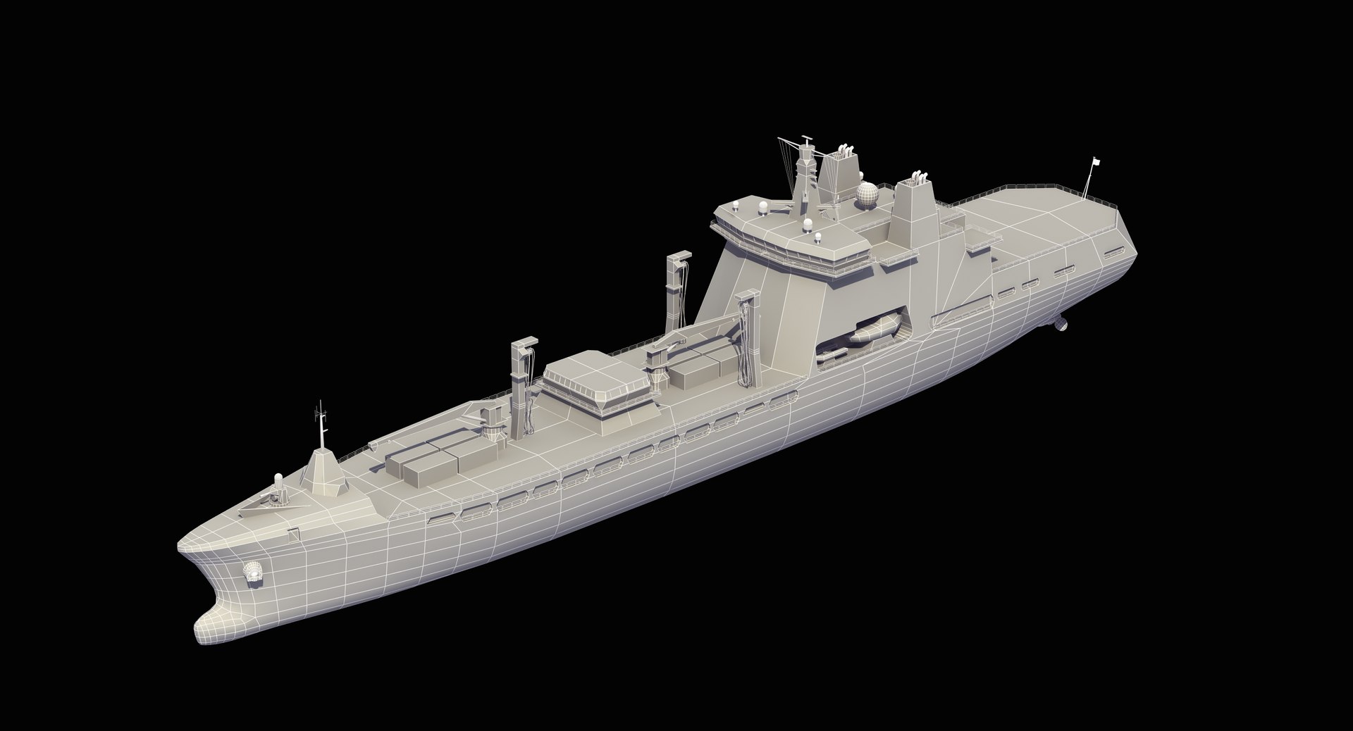 Tide Class Model - TurboSquid 1287607