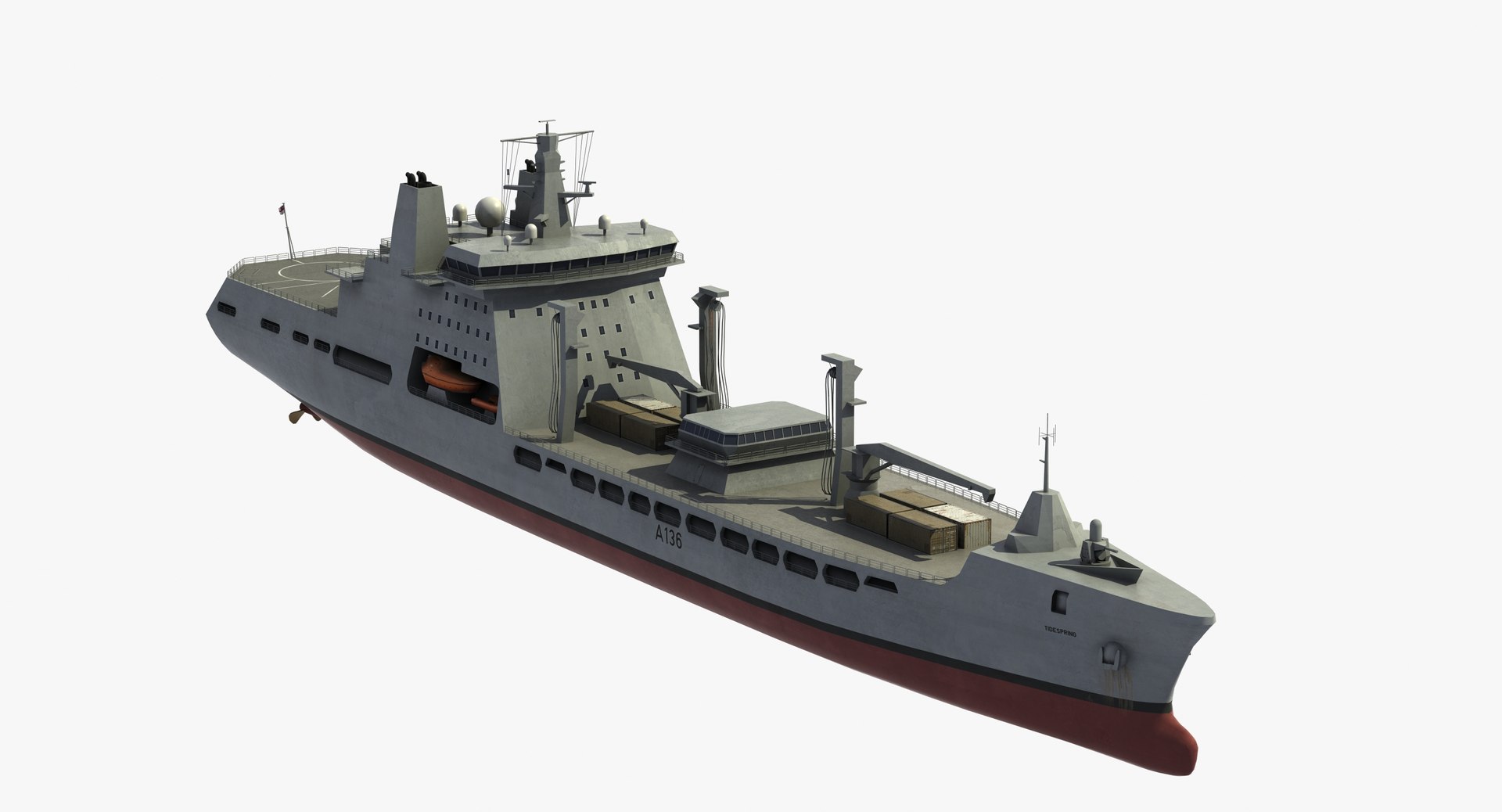 Tide Class Model - TurboSquid 1287607