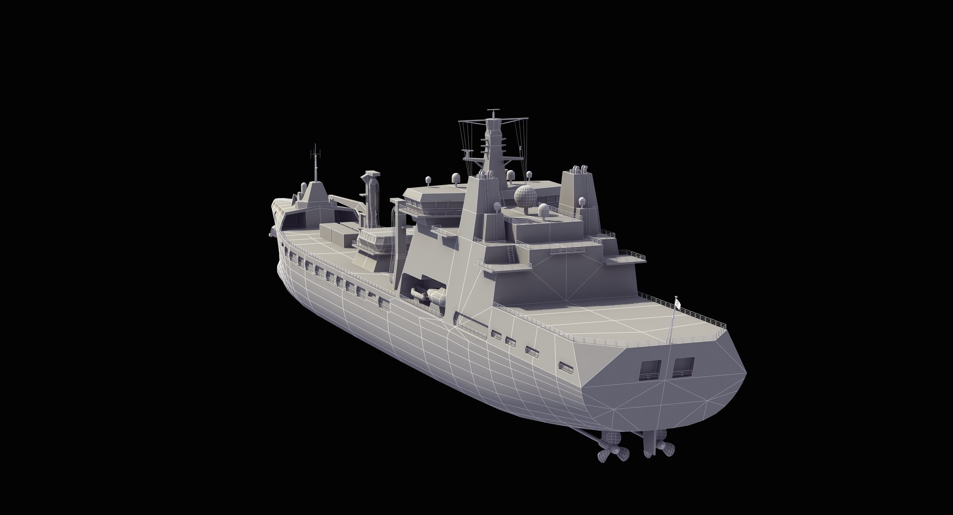 Tide Class Model - TurboSquid 1287607