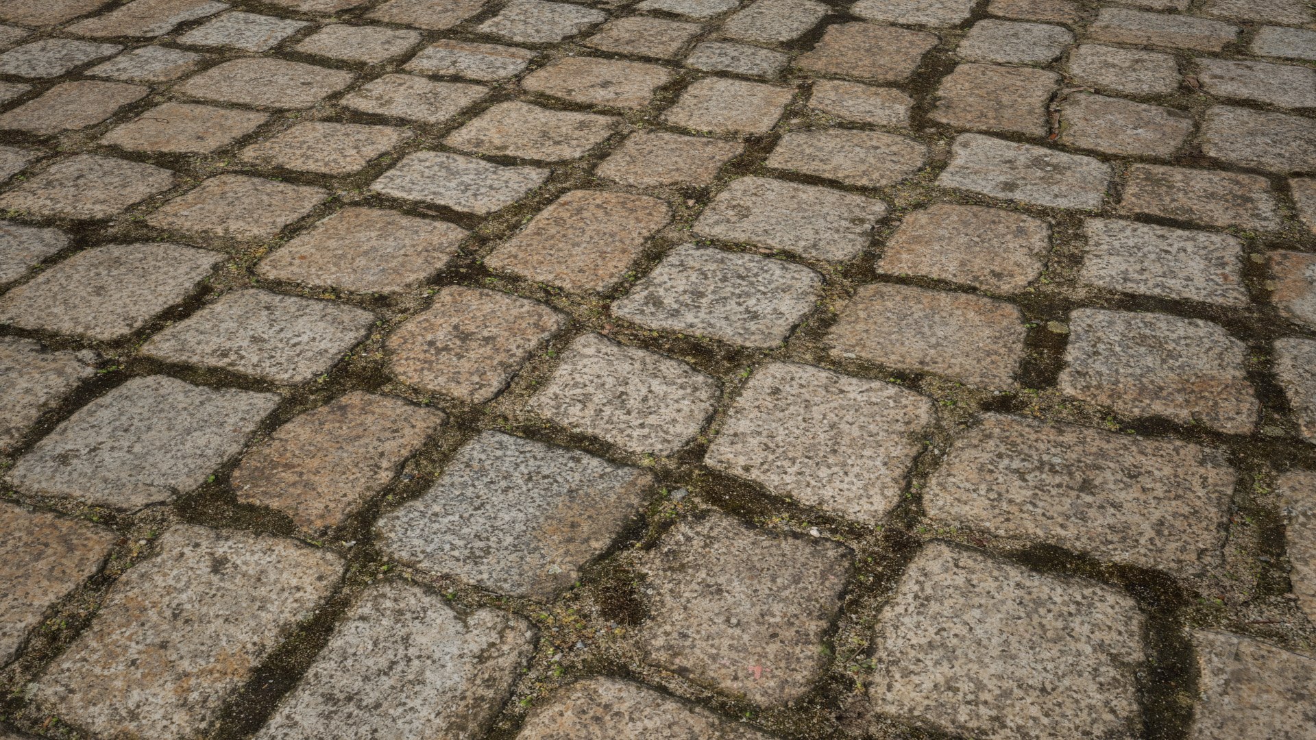 Pavement Cobblestone Model - TurboSquid 1211514