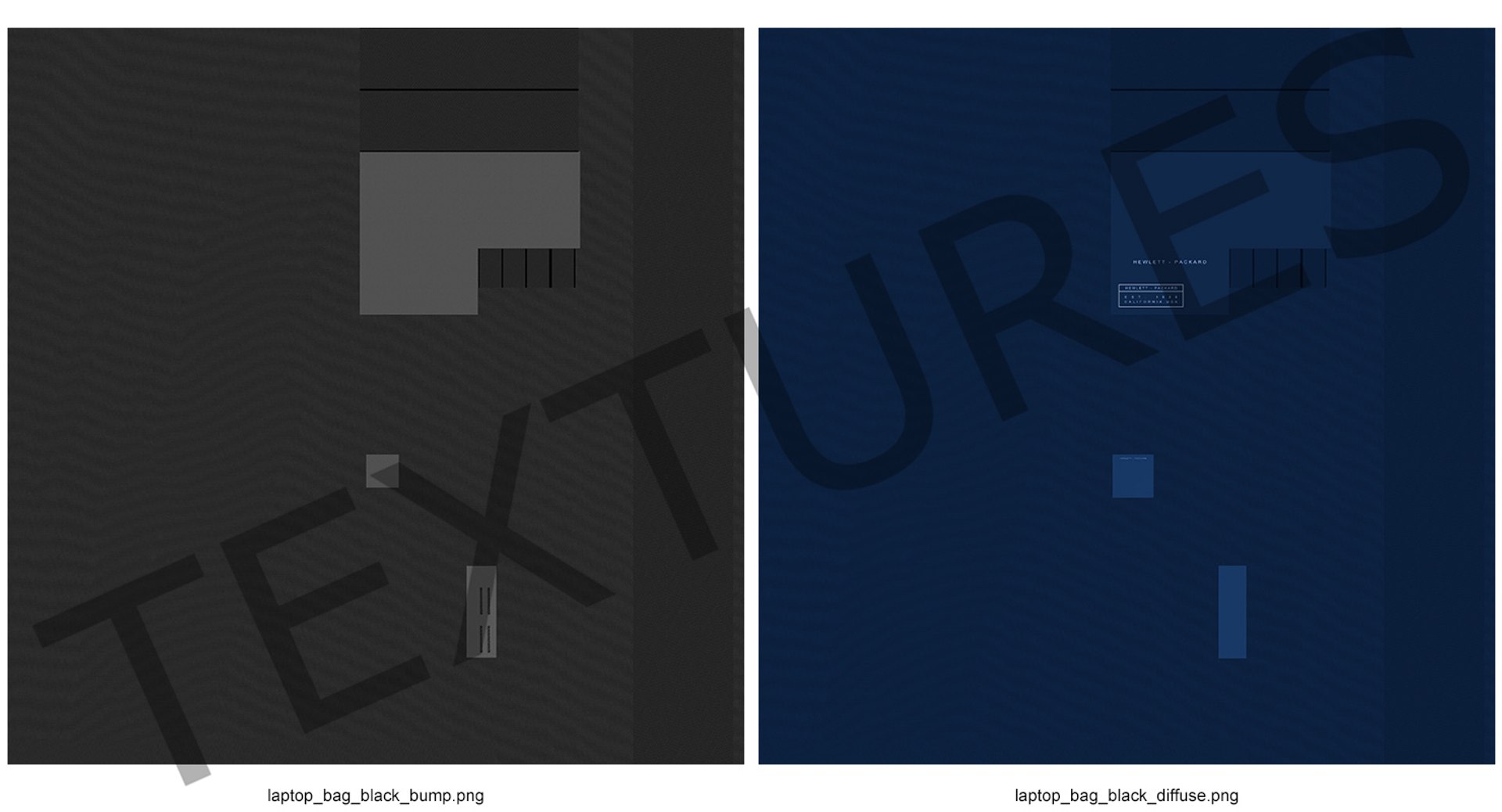 3D model toploader laptop bag hp - TurboSquid 1385750