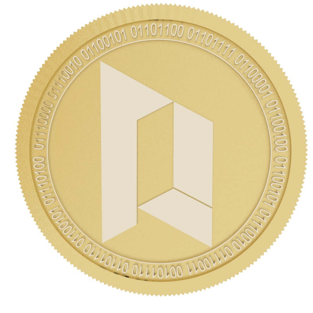 3D portal gold coin - TurboSquid 1624888