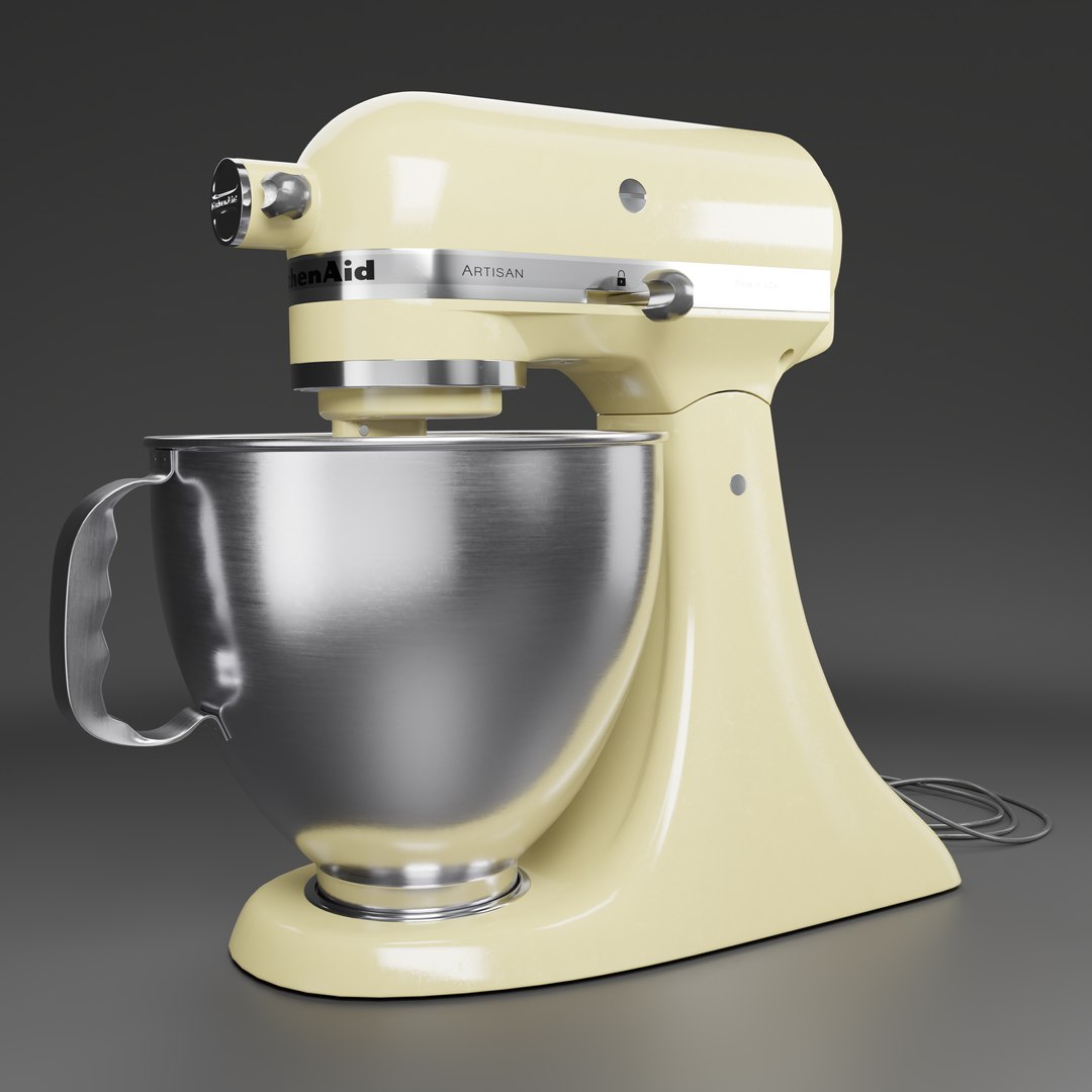 3D KitchenAidArtisanMixer - TurboSquid 1985752