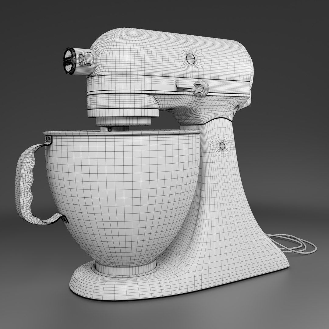 3D KitchenAidArtisanMixer - TurboSquid 1985752