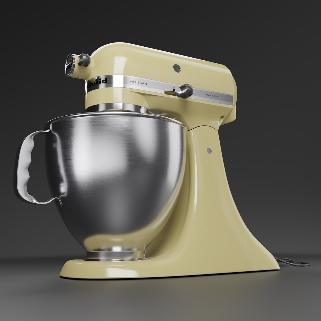 3D KitchenAidArtisanMixer - TurboSquid 1985752