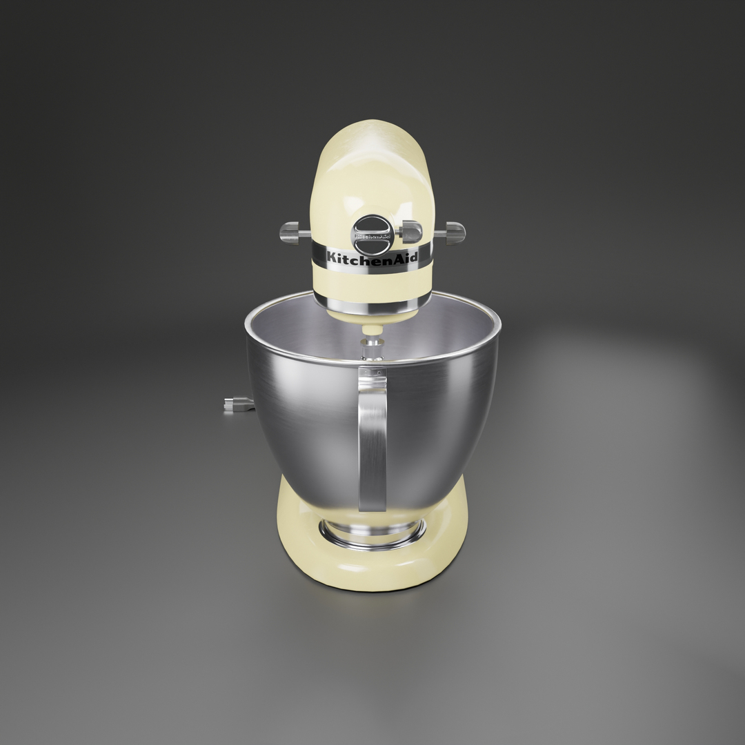 3D KitchenAidArtisanMixer - TurboSquid 1985752