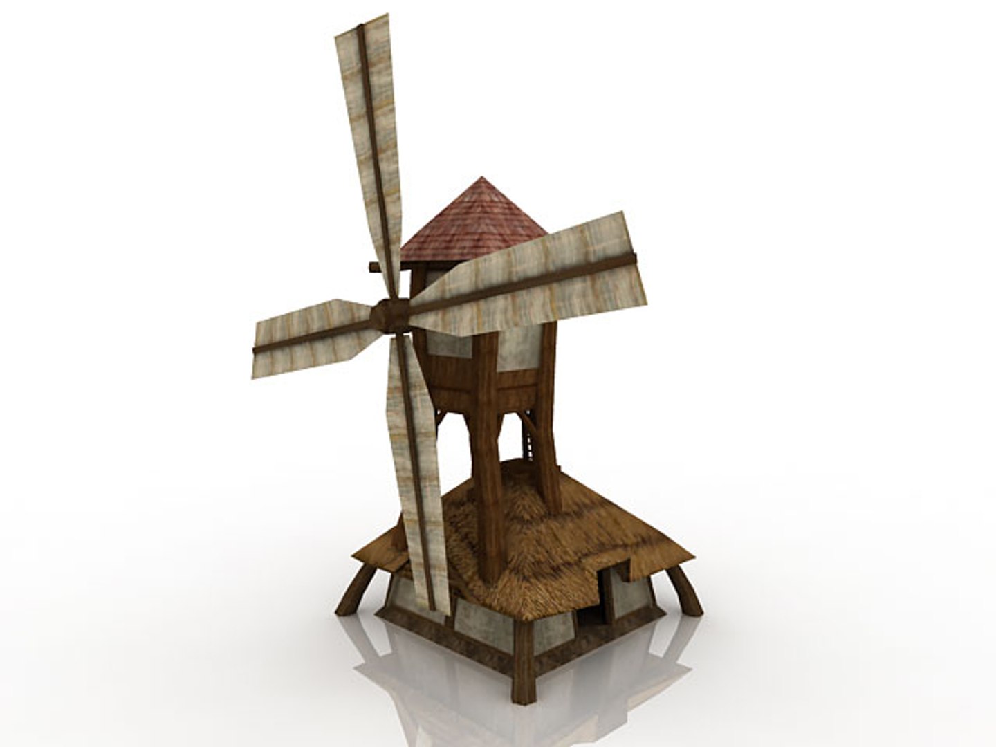 3d Model Windmill Games