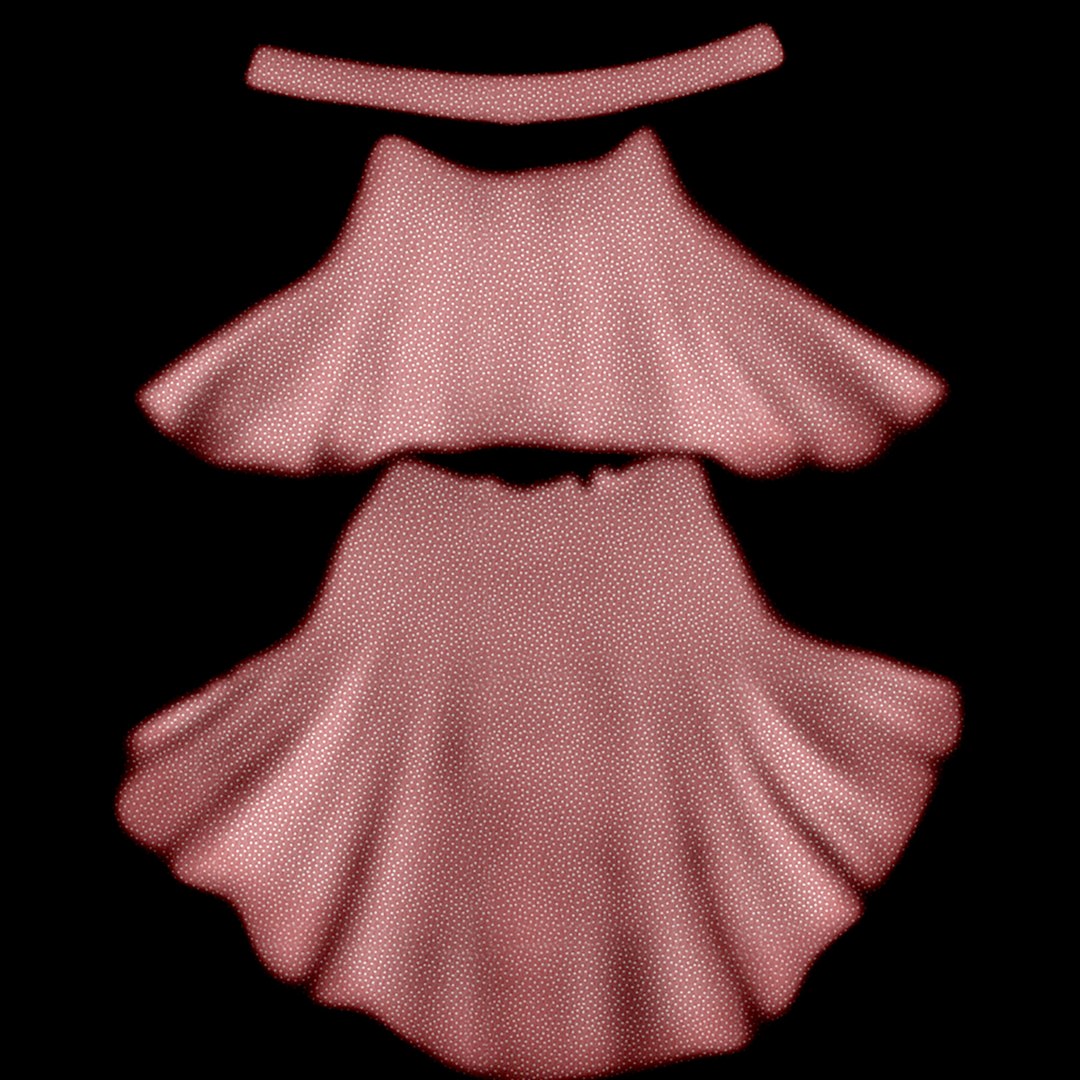 Backdrop Hem Skirt 3D Model - TurboSquid 1845540