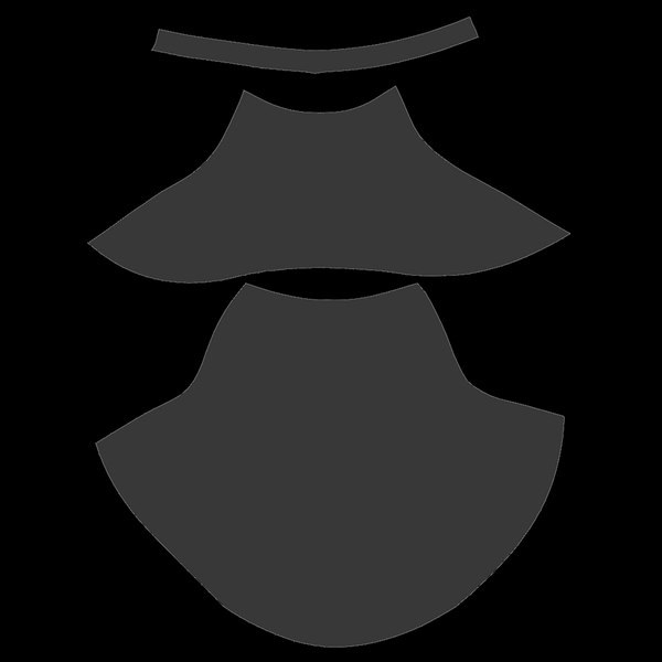 Backdrop Hem Skirt 3D model - TurboSquid 1845540