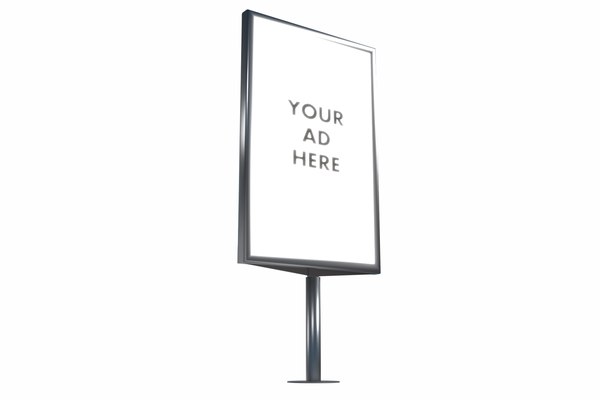3D model Street Billboard - TurboSquid 1765769