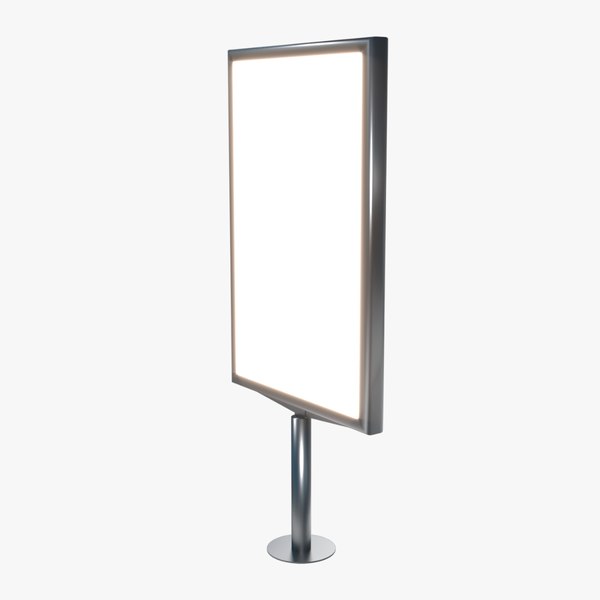 3D model Street Billboard - TurboSquid 1765769